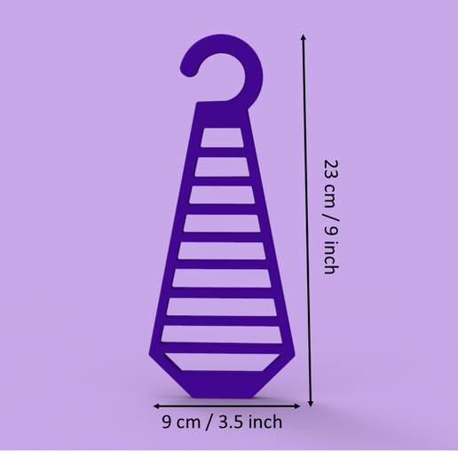 STL file The Multi-Layer Tie Hanger 👔 ・3D printing idea to download・Cults