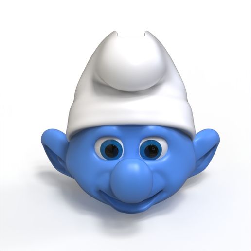 ️ Smurfs Sculpted Pencil Holder 3D Printable・ STL File for 3D printing ...