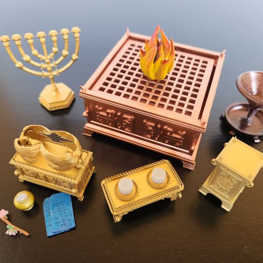 🏜️ Mini Furniture from Moses' Desert Tabernacle・ STL File for 3D ...