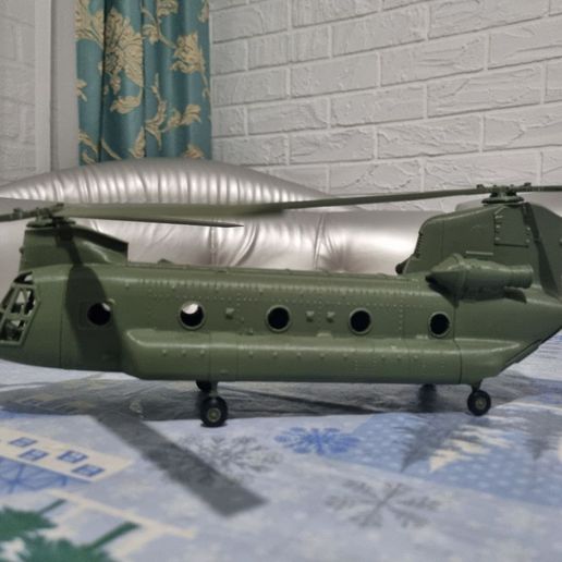 🪖 boeing ch-47 chinook . full ready to print・ 3D File for 3D printing・Cults