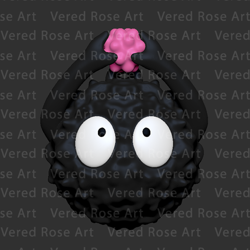 👹 Susuwatari - Soot Sprites - Studio Ghibli・ STL File for 3D printing・Cults