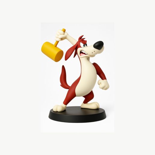 🐕 George the dog (Claudio the rooster's faithful adversary)・ STL File ...