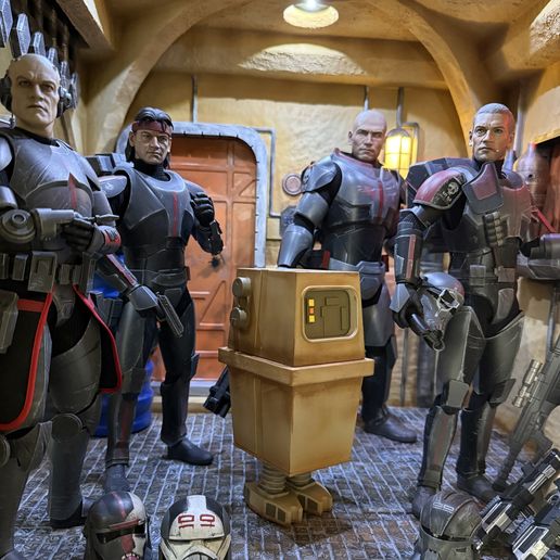 3D file Gonky - 1:6 scale - articulated hip joint ⭐ ・3D printable model ...