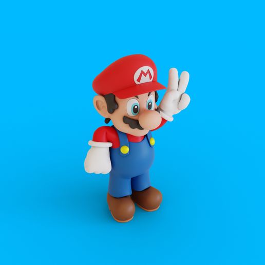 🐉 Super Mario・Free STL File for 3D printing・Cults