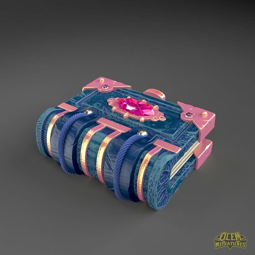 🦸 Arcane wizard's journal・ STL File for 3D printing・Cults