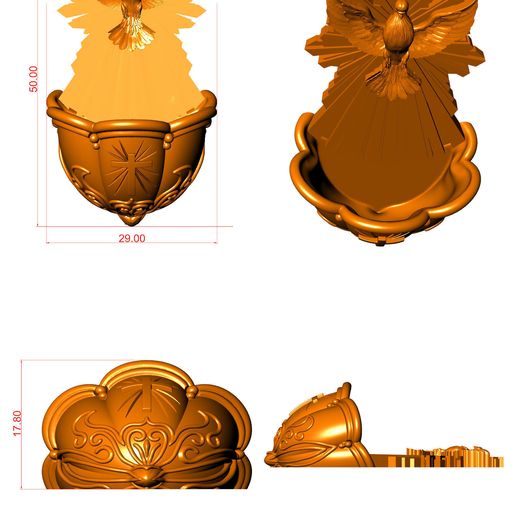 STL file Holy Sink 3D print model ️ ・3D printable model to download・Cults