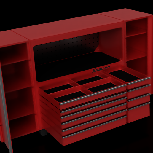 🔝 Mini Desk Top Snap on box・ STEP File for 3D printing・Cults