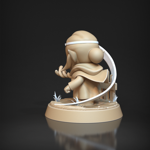 3D file CHIBI Zelda de Echoes of Wisdom 🔗 ・3D print object to download ...