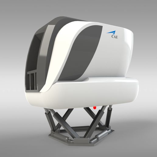 ️ AIRCRAFT FLIGHT SIMULATOR CAE 5000 SERIES・ STL File for 3D printing・Cults