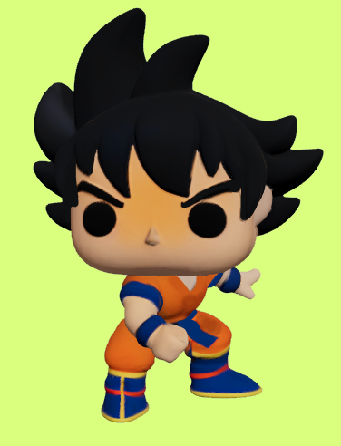 STL file 6 POP SON GOKU 🍜 ・3D printable design to download・Cults