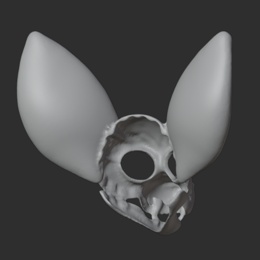 STL file FENNEC FOX MASK 3D STL FILE | FENNEC FOX MASK DIGITAL FILE 🦊 ...