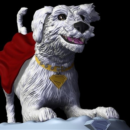 🦸‍♂️ Krypto superman legacy 2025・ OBJ File for 3D printing・Cults