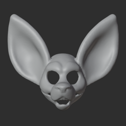 STL file FENNEC FOX MASK 3D STL FILE | FENNEC FOX MASK DIGITAL FILE 🦊 ...
