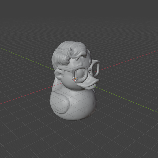 🤓 Nerd Rubber Duck・Free STL File for 3D printing・Cults