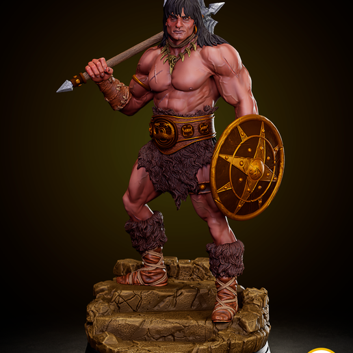 🎨 Conan - The Barbarian - FAN ART・ 3D File for 3D printing・Cults