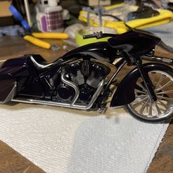 3D printer Bagger Chopper Motorcycle for 3D Print • made with Bambu lab ...