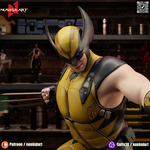 3D file Deadpool and Wolverine - Marvel - Collectible Legendary Model 🦸 ...