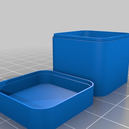 Archivo 3D gratis 25mm A Caja con tapa y esquinas posiblemente redondeadas・Diseño de impresión ...