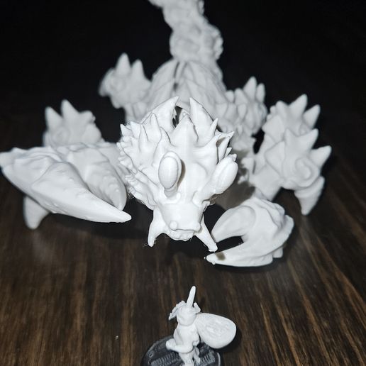 🦀 CRAB DRAGON・Free 3MF File for 3D printing・Cults