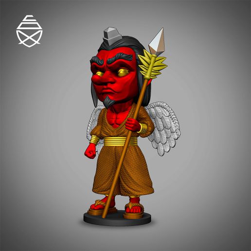 TENGU CHIBI 👺・ 3D File for 3D printing・Cults