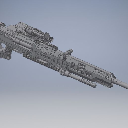 🖨️ Apex Legends Kraber Cosplay Prop・ 3D File for 3D printing・Cults