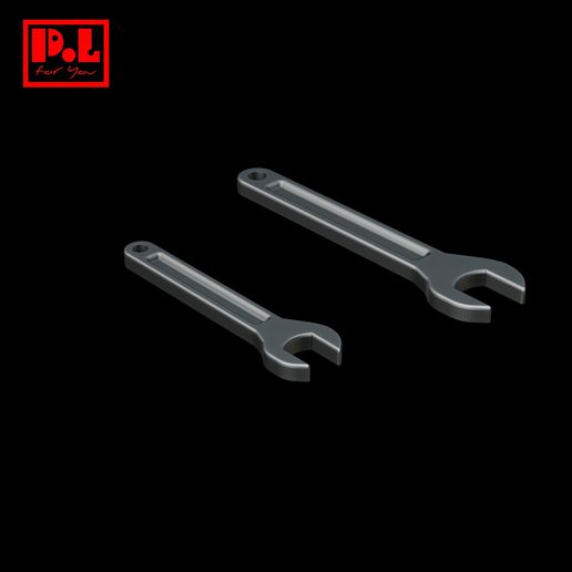 🚗 Wrenches・ STL File for 3D printing・Cults