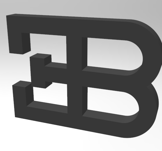 bugatti logo white background