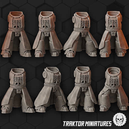 🎲 Mk Hex Knight Bodies・ 3D File for 3D printing・Cults