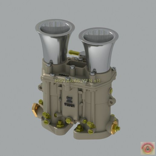 🌆 WEBER IDA - CARBURETOR・ STL File for 3D printing・Cults