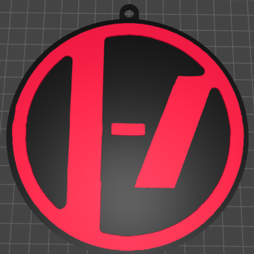 🗝️ Twenty One Pilots keychain・ STL File for 3D printing・Cults