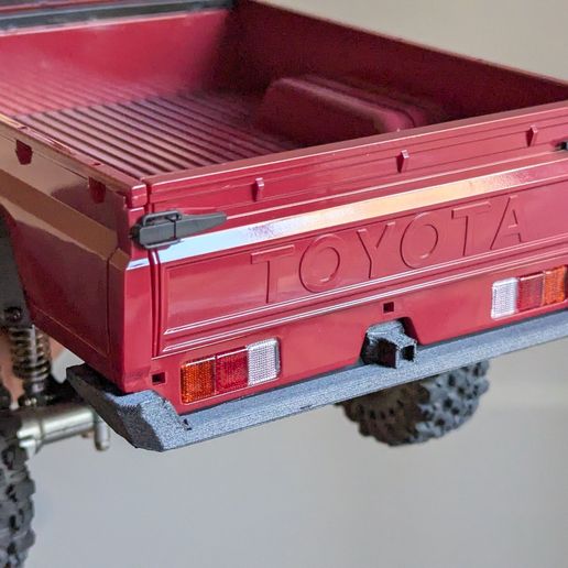 🛞 MN82 Rear Bumper Overland Offroad Protection Direct Fit・ STL File for ...