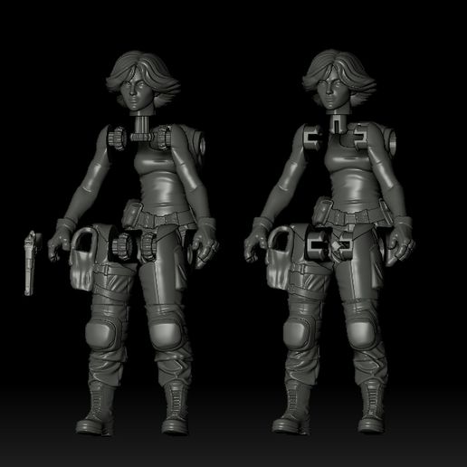 ⚙️ METAL GEAR SOLID - MERYL SILVERBURGH (Retro 3.75") Action Figure for ...