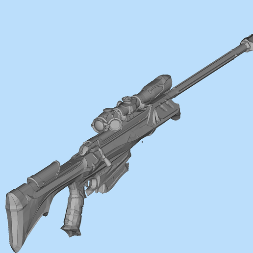 🔫 753 CCL Valorant cosplay props: Shadow Sniper - Printable prop model ...