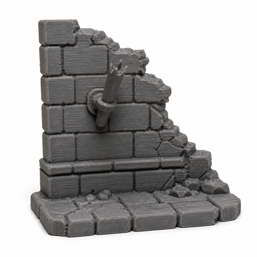 🧱 Brick Wall・Free 3D File for 3D printing・Cults