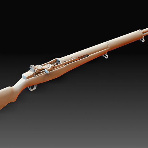 🔫 M1 Garand rifle・Free STL File for ・Cults
