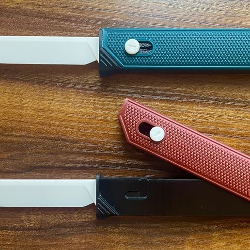 🔪 Toy Gravity Knife (No Hardware Needed)・Free STL File for 3D printing ...