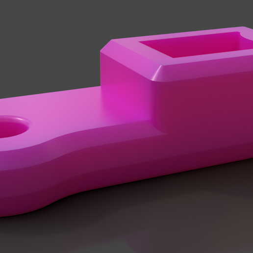 Free OBJ file Micro Swiss Bowden Tube Bracket 🧞‍♂️ ・3D printing design ...