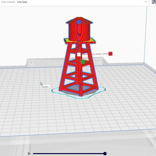 🚰 Water Tower/Water Tank・ STL File for 3D printing・Cults
