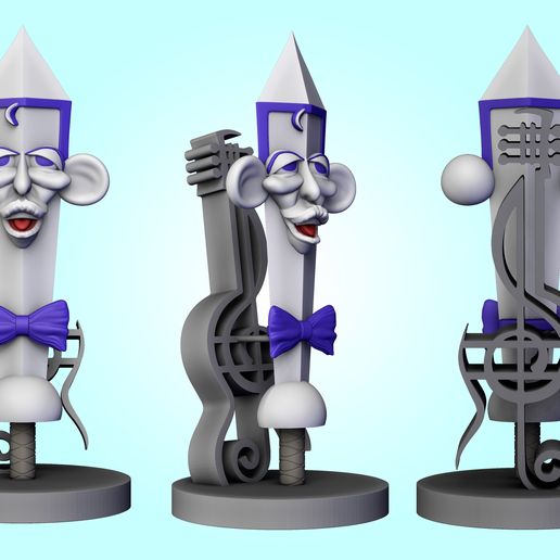 🗡️ The Singing Sword (Who Framed Roger Rabbit)・Free STL File for 3D ...