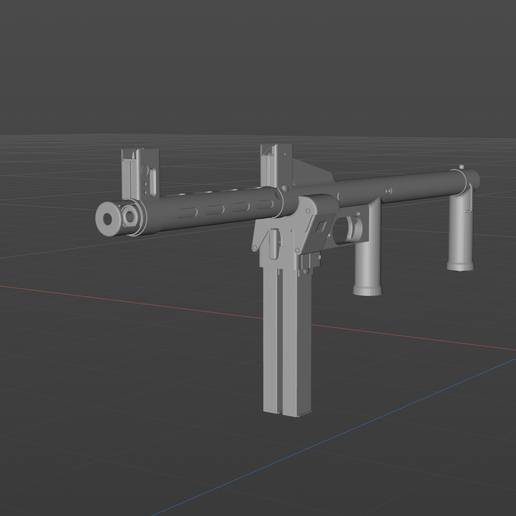 STL file German Erma EMP44 submachine gun digital model material 🔫 ・3D ...