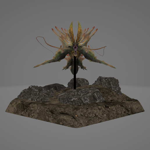 👹 MONSTER HUNTER AMATSU FIGURE・ STL File for 3D printing・Cults