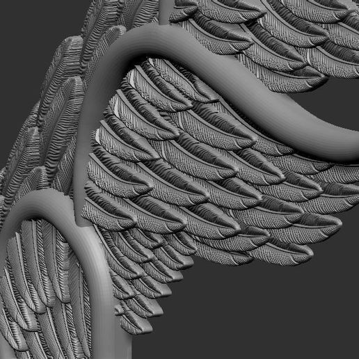 👼 Wings for Angel 3d print model and CNC・ STL File for 3D printing and ...