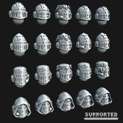 Download 78 3D models from Helmets & Heads listed by Red-warden ...