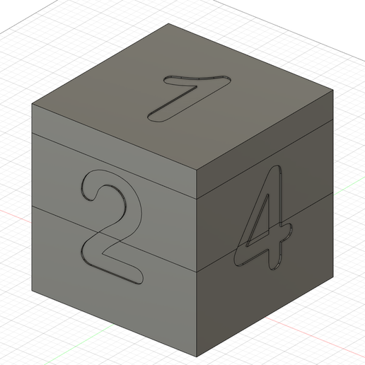 🎲 D6 Shaped Dice Box・ STL File for ・Cults