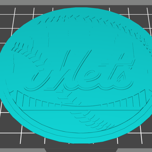 ⚾ Mets Logo・ STL File for ・Cults