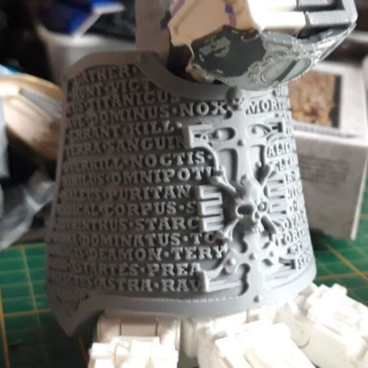 ⚔ warhound titan deathwatch armor plate・Free STL File for 3D printing・Cults