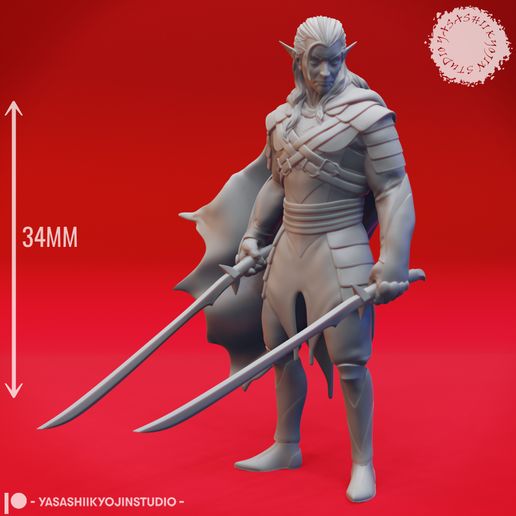 🎲 Drow Ranger - Tabletop Miniature (Pre-Supported)・ STL File for 3D ...