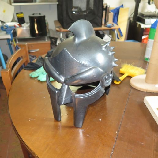 🪖 GLADIATOR MAXIMUS HELMET・ OBJ File for 3D printing・Cults