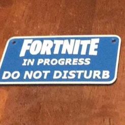 3D printing Fortnite Sign・Cults