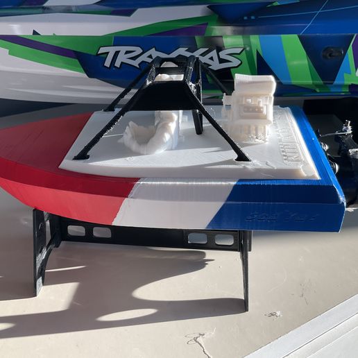 🛥️ RC M-jet sprint boat・Free STL File for 3D printing・Cults